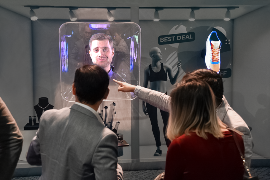 Interactive 3D Hologram Technology - Holographic Booth Creation - Yongli